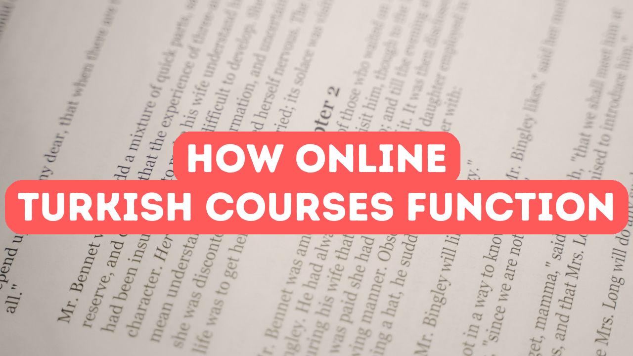How Online Turkish Courses Work: A Complete Guide